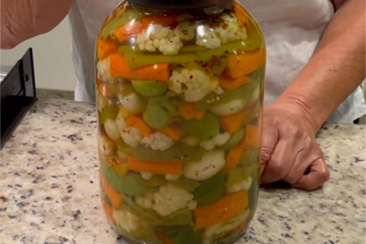 Legumes em conserva: tutorial simples de como fazer para guardar por ...